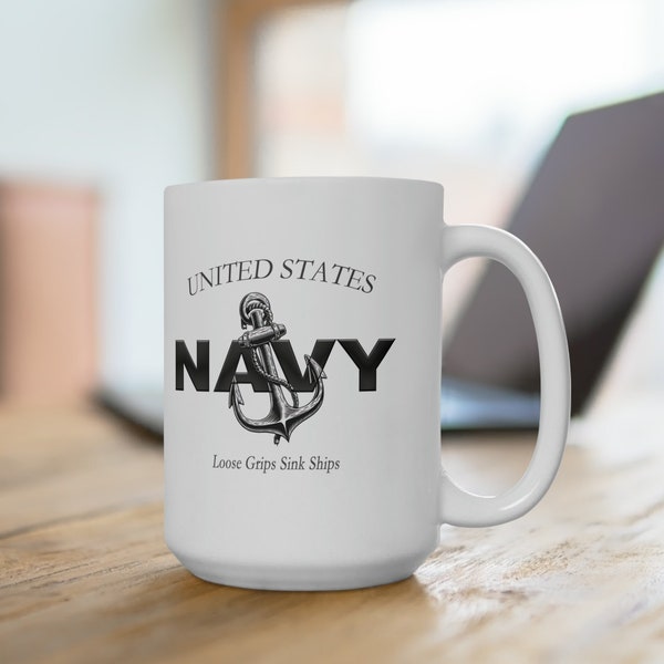 Us Navy Coffee Mug - Etsy