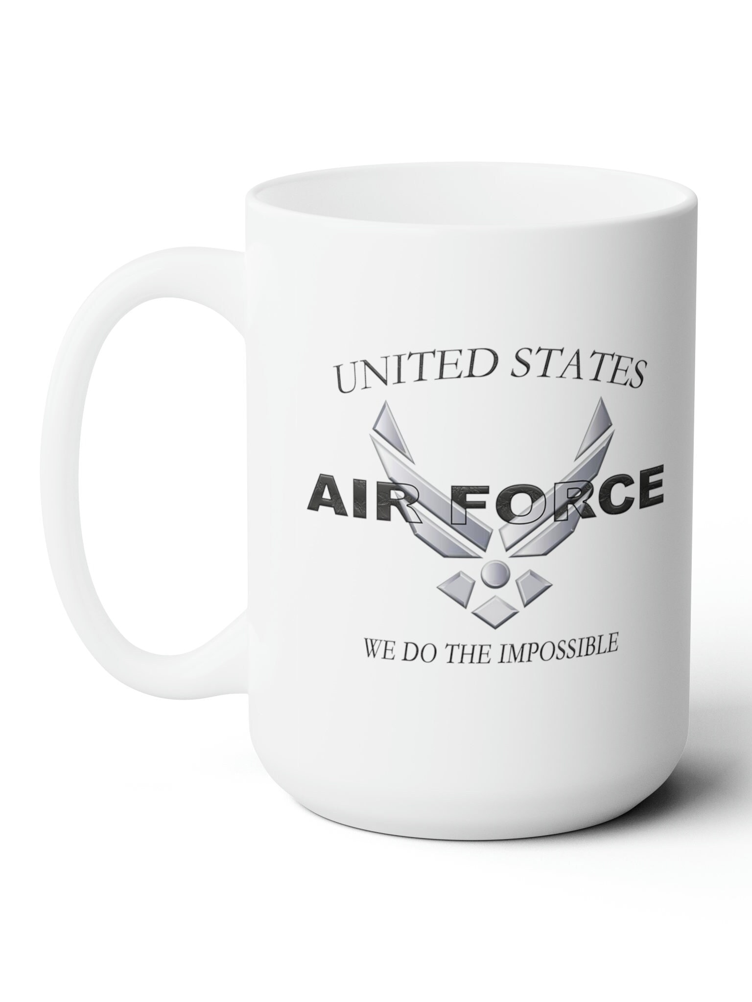 Air Force 15 Oz Coffee Mug | Patriotic Military Gift | USAF Ceramic Cup ...