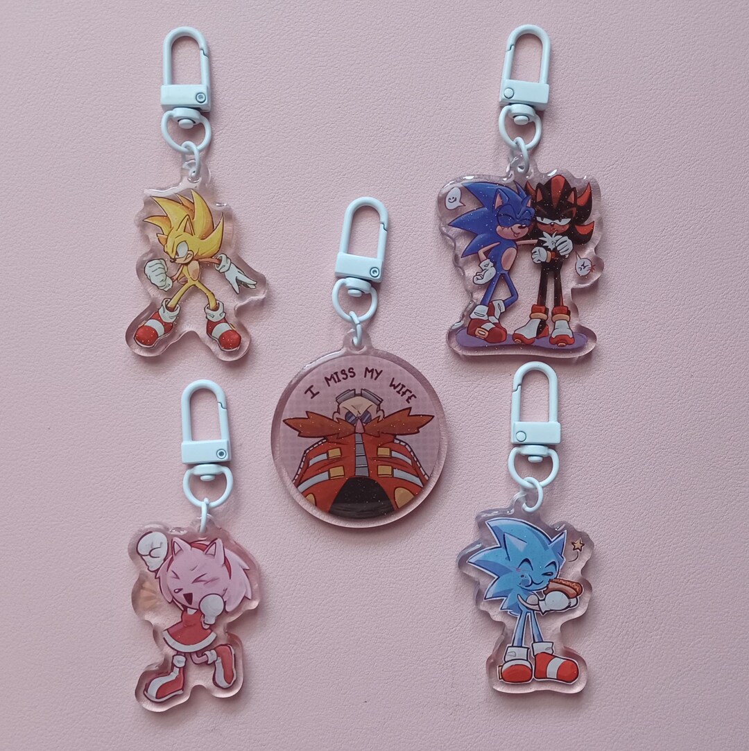 Sonic Keychains - Etsy