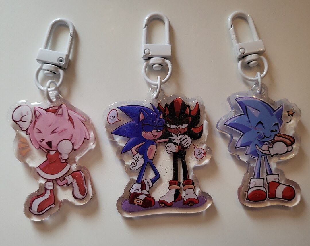 Sonic Keychains - Etsy