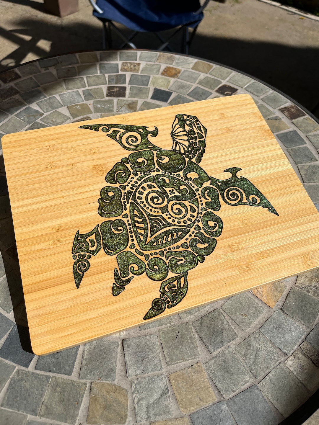 Sea Turtle Cutting Board Charcuterie Board - Etsy