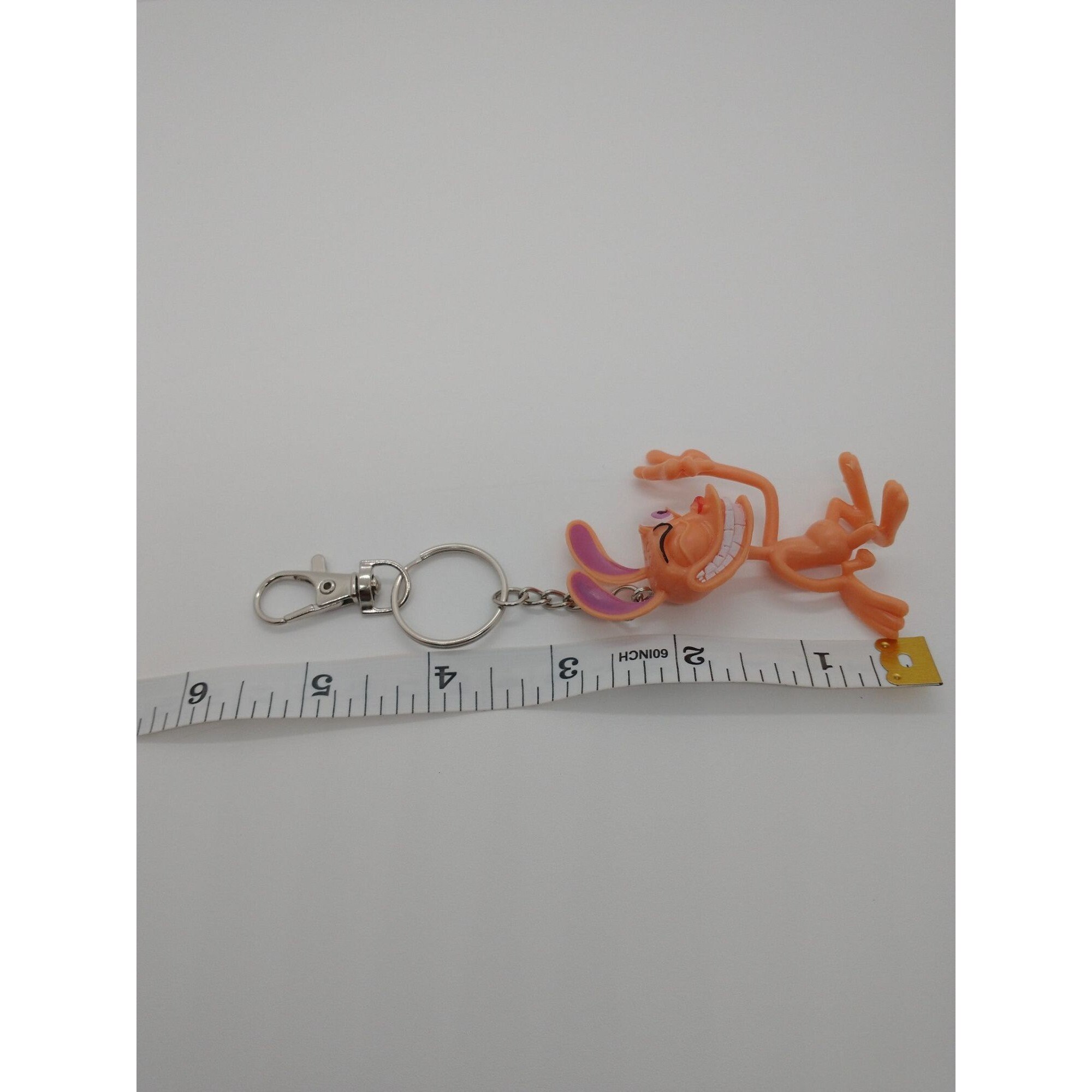 Ren From the Ren and Stimpy Show 90s Cartoon Keychain Handmade - Etsy