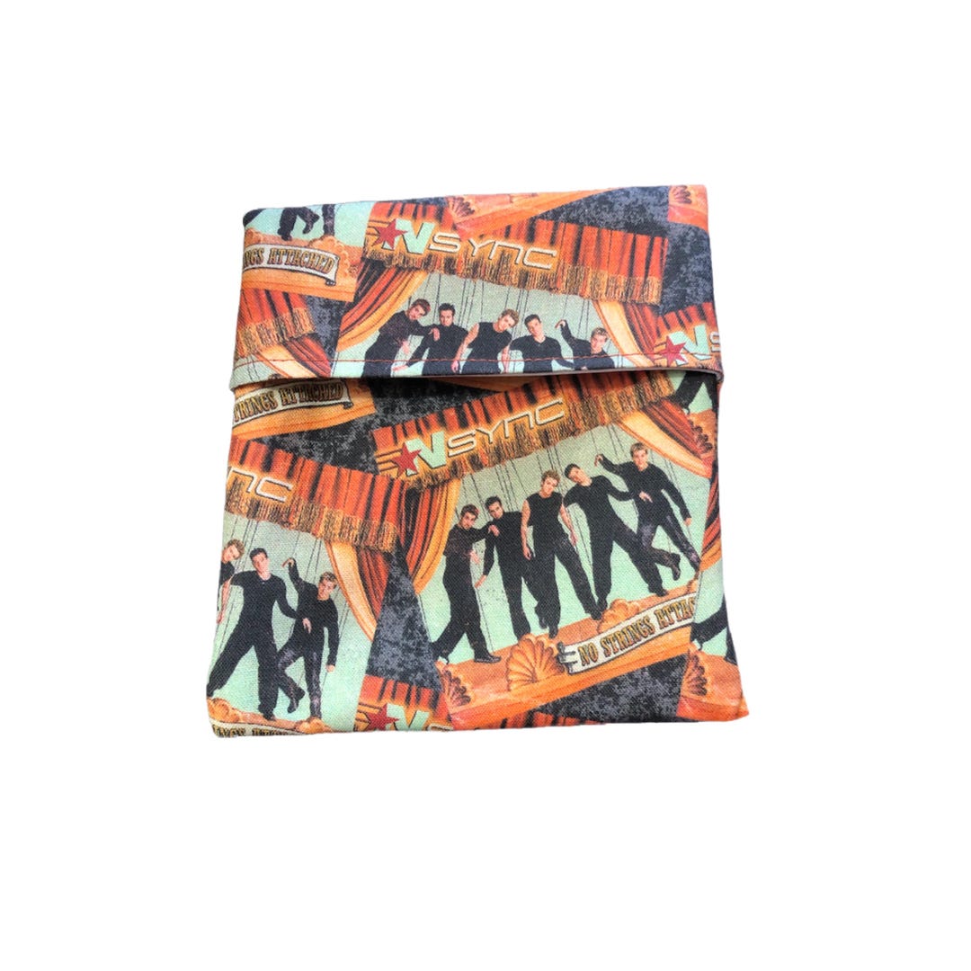 Wet Bag Nsync Boy Band Print Small Pad Wrapper Multi Purpose Bag - Etsy