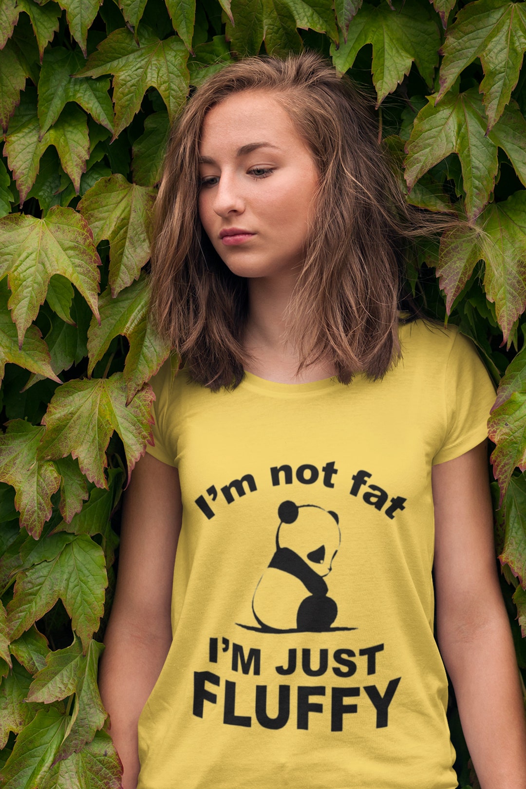 Panda T Shirt Panda Lovers Fluffy Panda T Shirt Etsy