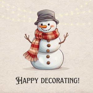 Christmas Poster Preppy Printable Wall Art, Vintage Farmhouse Winter ...