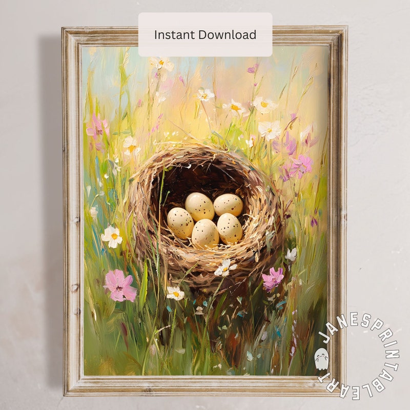 Spring Bird Art - Etsy