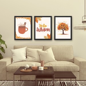 Fall Posters I Autumn Posters I Home Deco I Instant Download I Wall Art ...