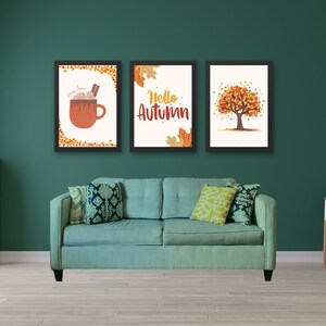 Fall Posters I Autumn Posters I Home Deco I Instant Download I Wall Art ...