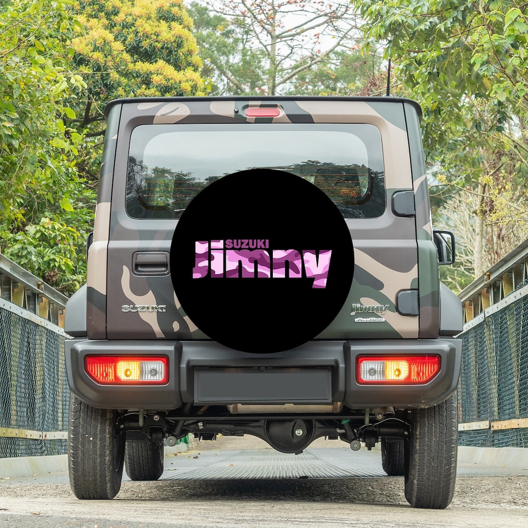 JIMNY Spare Tire Cover Purple Camo Fit for Jimny Great GIFT for Suzuki ...