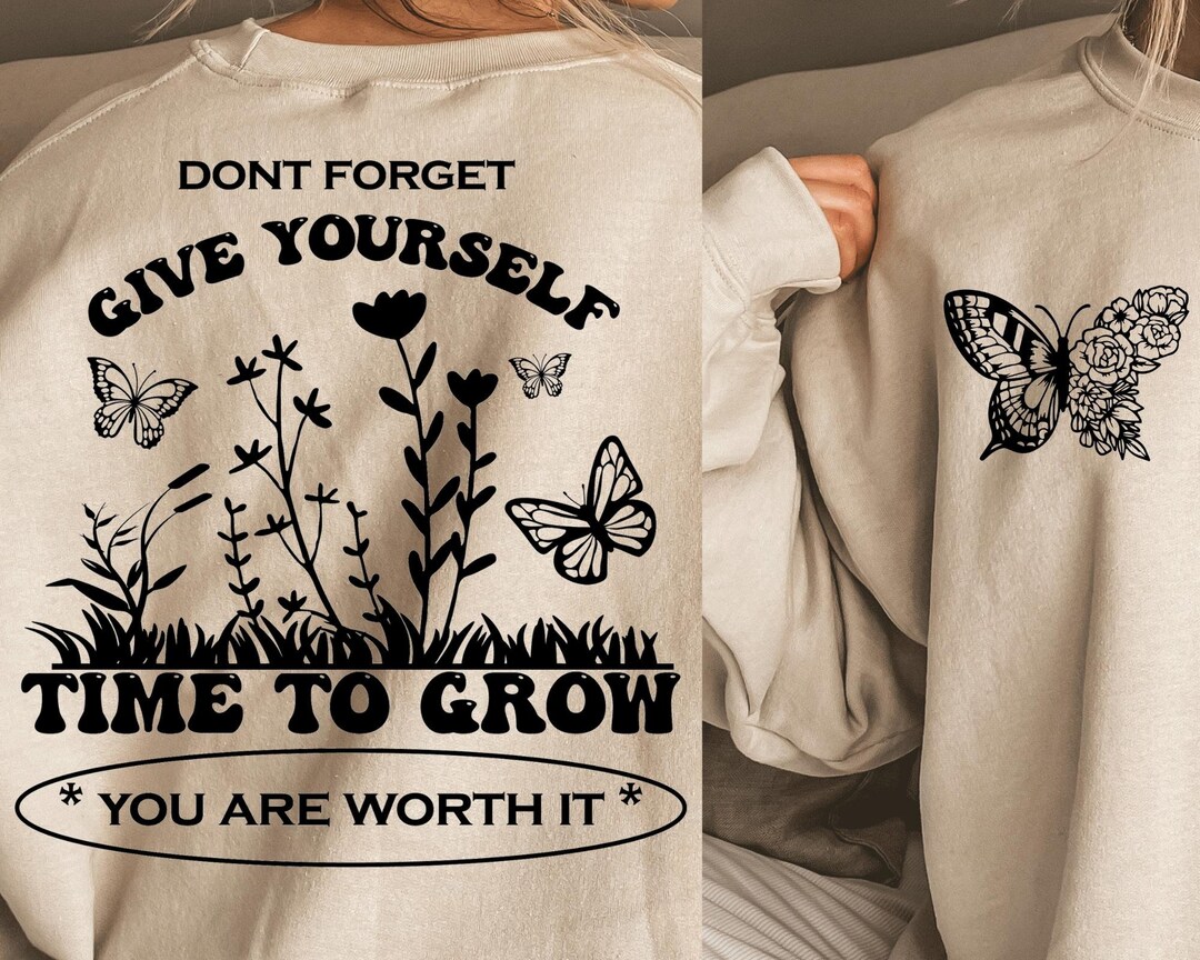 Give Yourself Time SVG PNG Svg Cut Files for Cricut Self - Etsy
