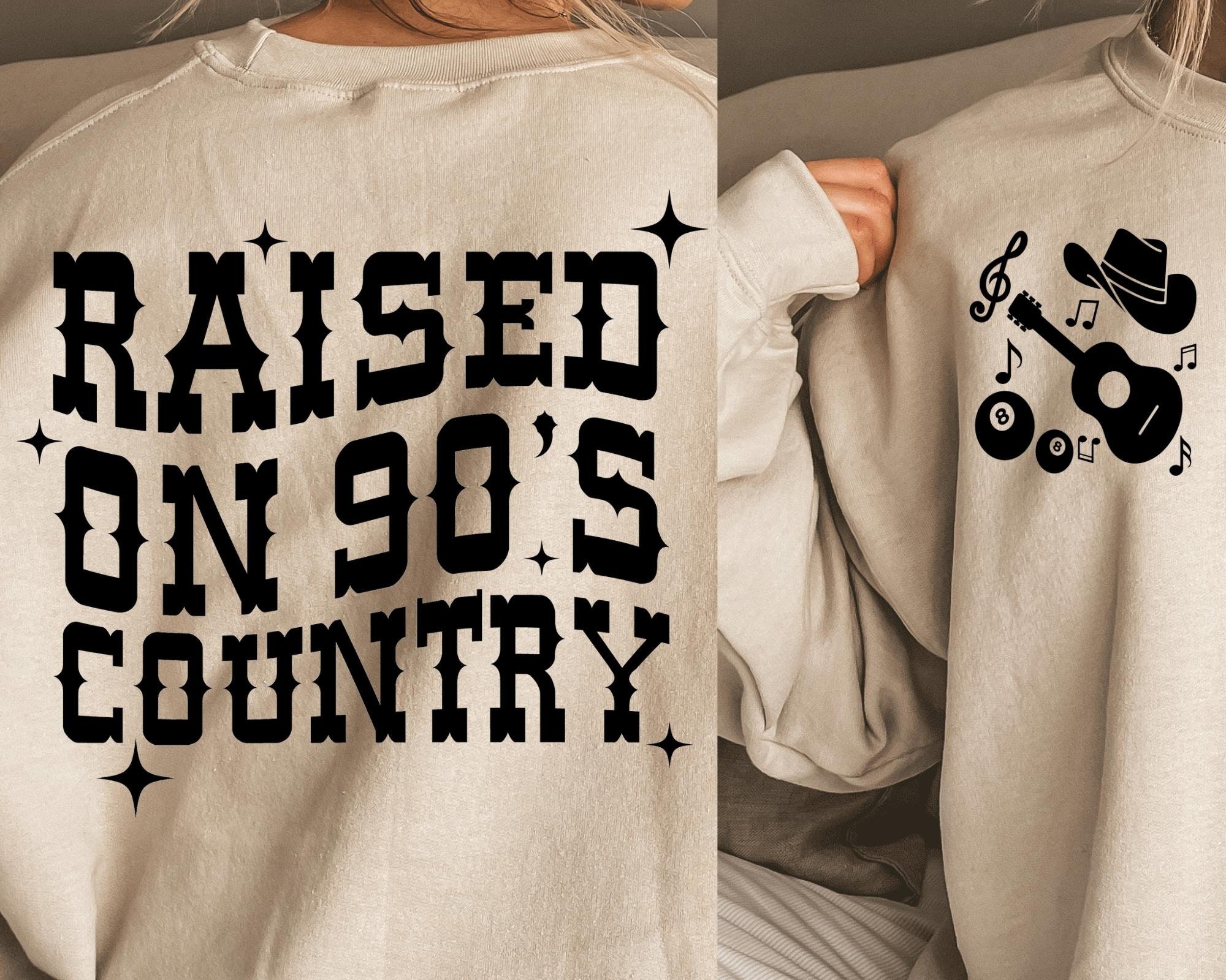 Raised on 90s Country Svg, 90s Country Png, Nashville Bachelorette ...