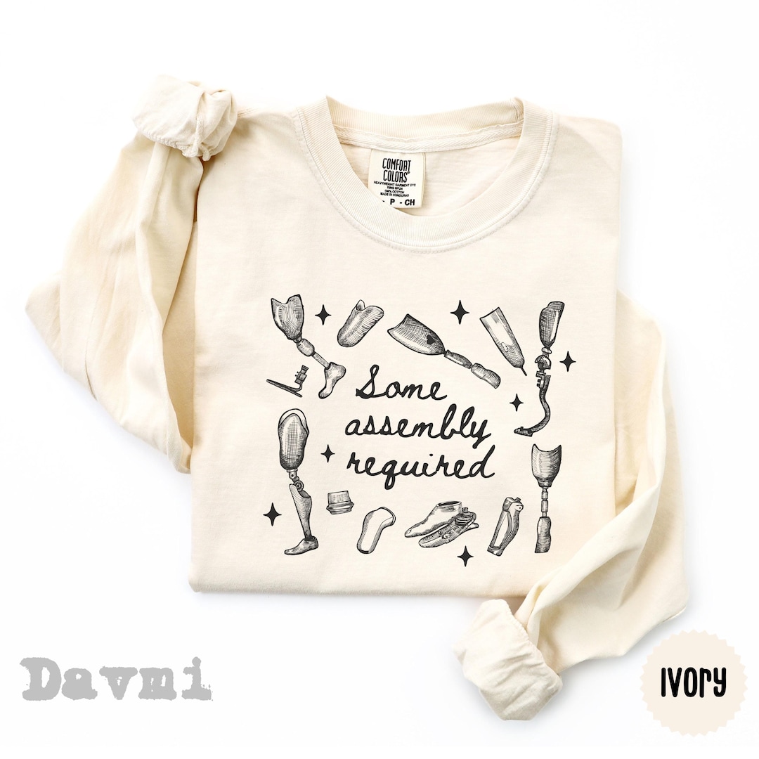 Amputee Long Sleeve, Prosthetic Leg Line Drawing, Some Assembly ...