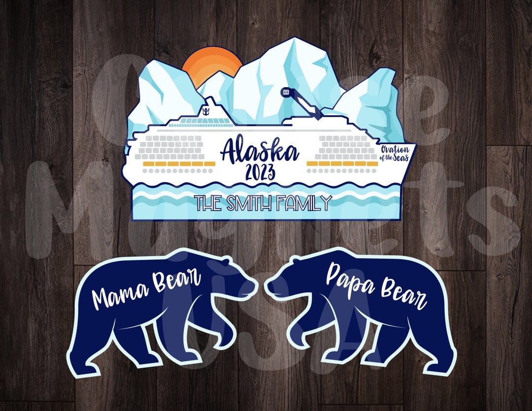 Alaska Cruise Door Magnet Alaska Cruise Decorations Alaska Cruise ...