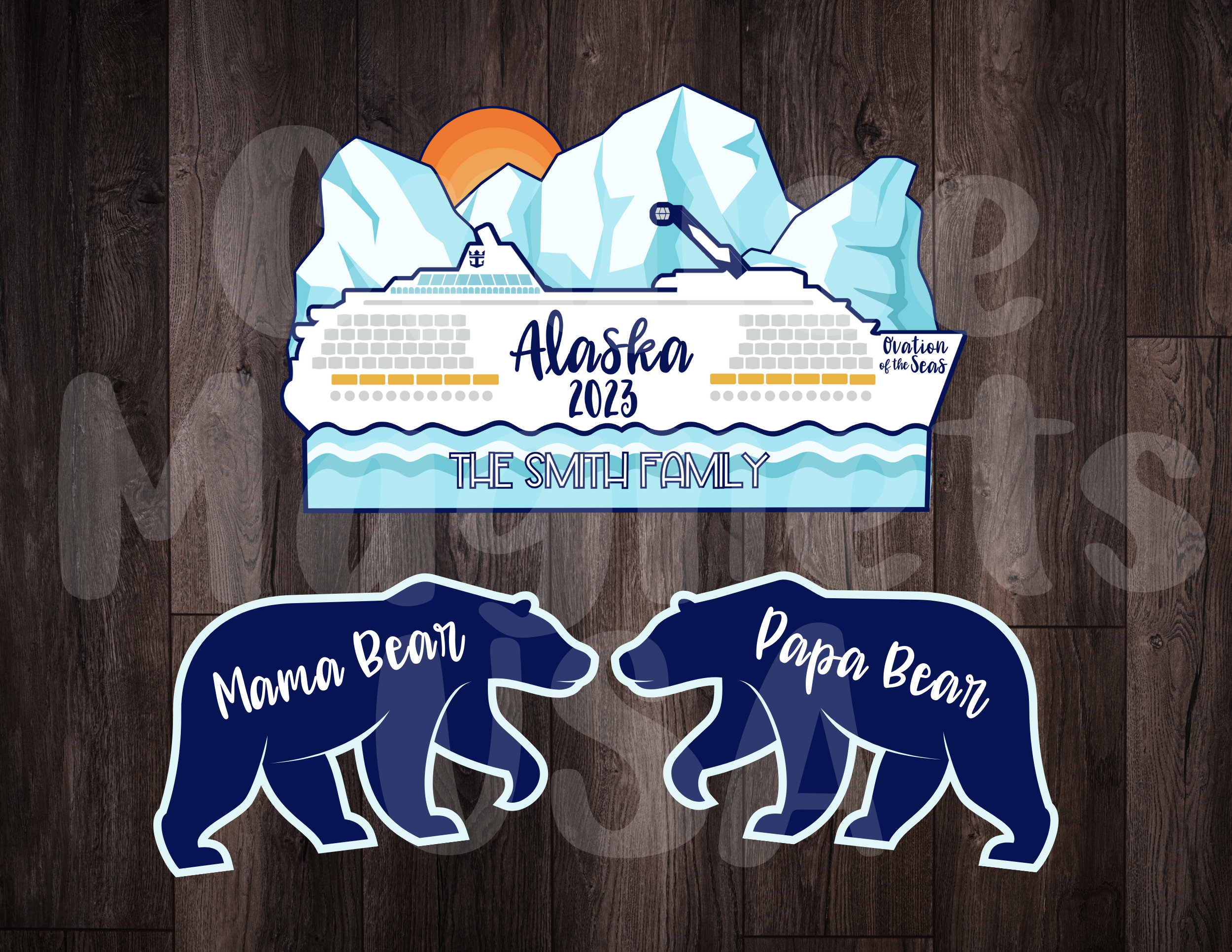 Alaska Cruise Door Magnet Alaska Cruise Decorations Alaska - Etsy