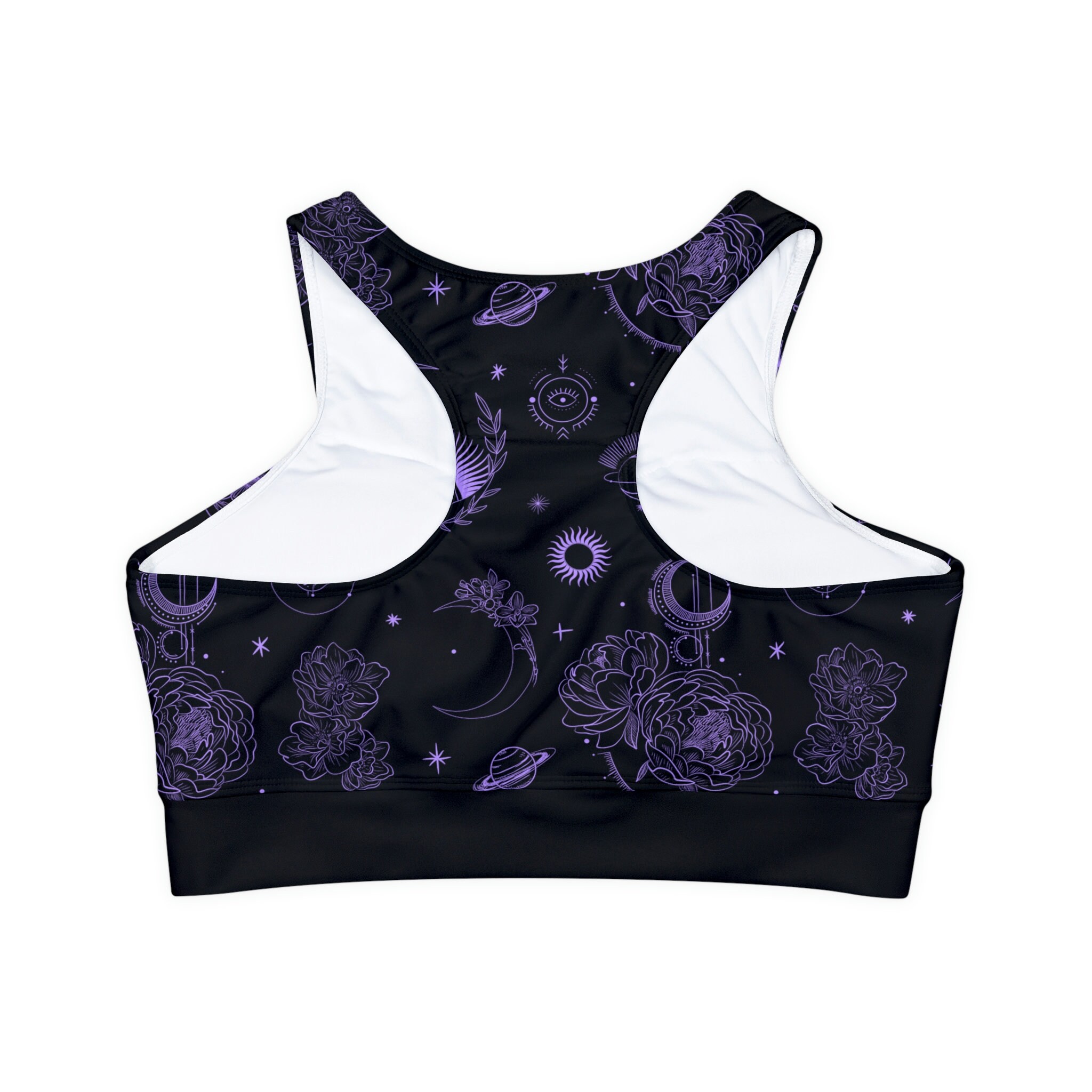 Moon Phases Witchy Sports Bra sold by Greek Green | SKU 71486836 ...