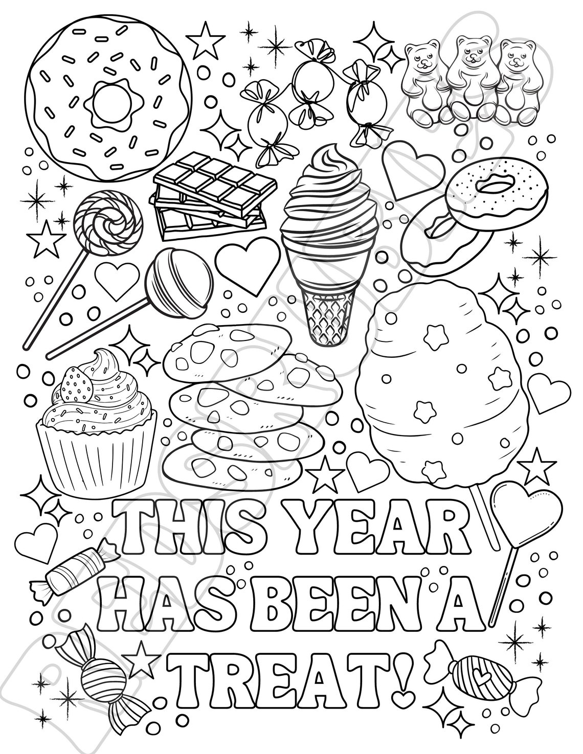 End of School Year Printable Coloring Sheet Bundle, Teacher's Last Day ...