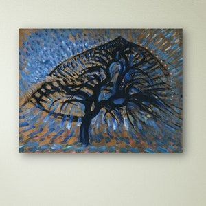 Piet Mondrian Apple Tree Framed, Piet Mondrian Wall Art, Piet Mondrian ...
