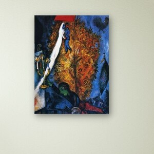 Marc Chagall Tree of Life Poster, Marc Chagall Canvas Wall Art, Marc ...