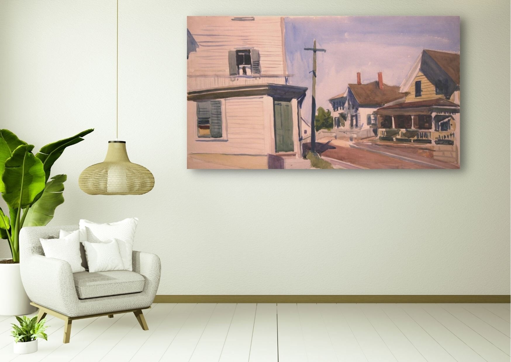 Edward Hopper Street Corner, Exhibition Poster, Edward Hopper Wall Art ...
