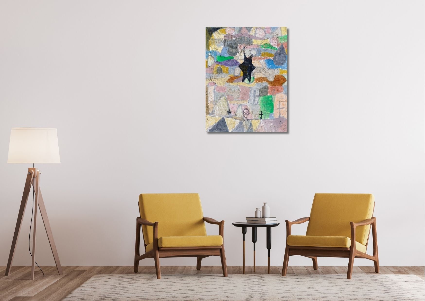 Paul Klee Wall Art, Paul Klee Wall Art Poster Canvas Print, Abstract ...