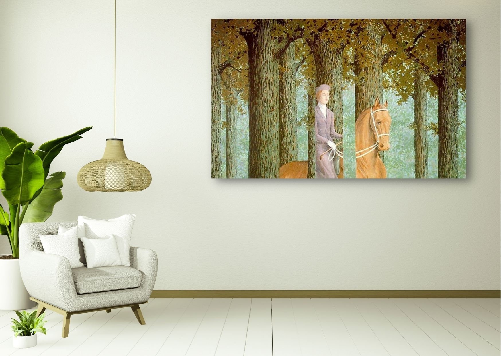 The Blank Signature Rene Magritte, Reproduction Canvas, Rene Magritte ...