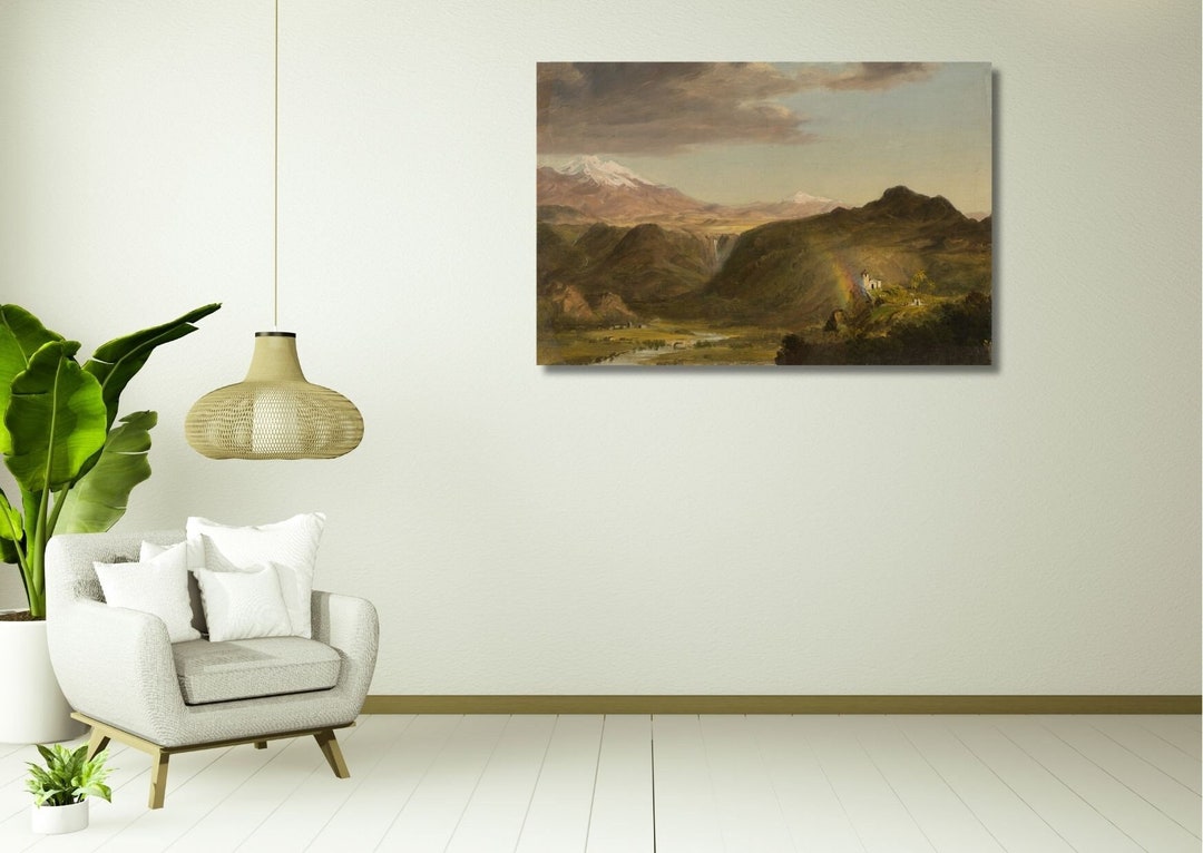 Frederic Edwin South American Landscape Poster, Classic Art, Home Decor ...