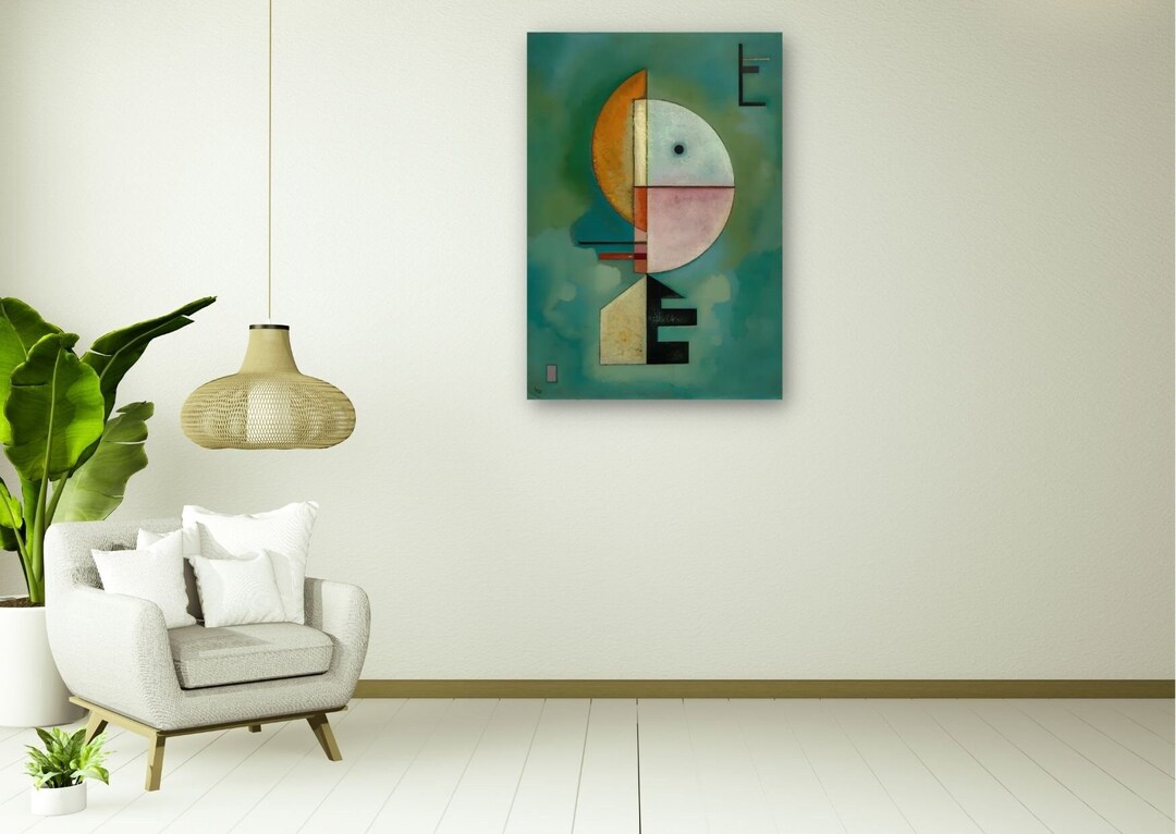 Wassily Kandinsky Upward Wall Art, Kandinsky Canvas Wall Art Print ...