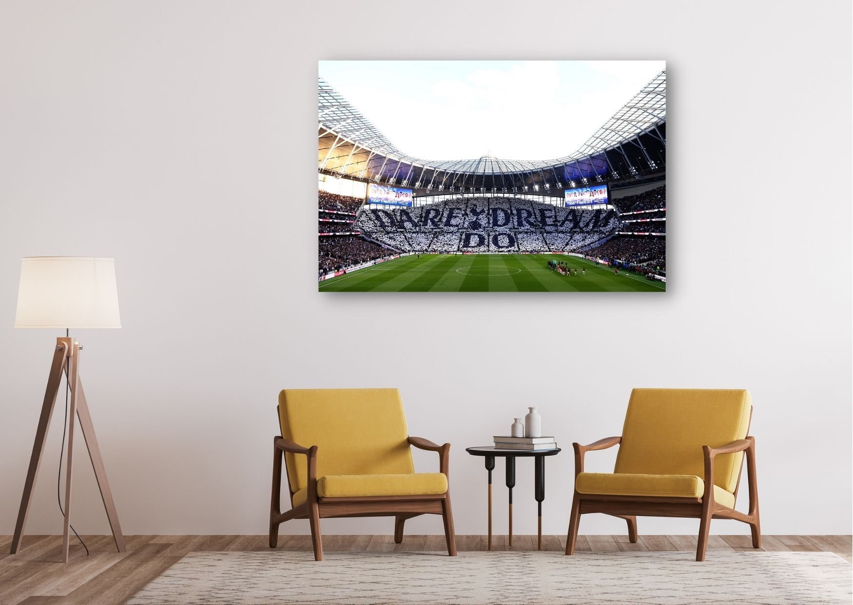 Tottenham Hotspur Stadium Poster, Tottenham Hotspur Stadium Canvas Wall ...
