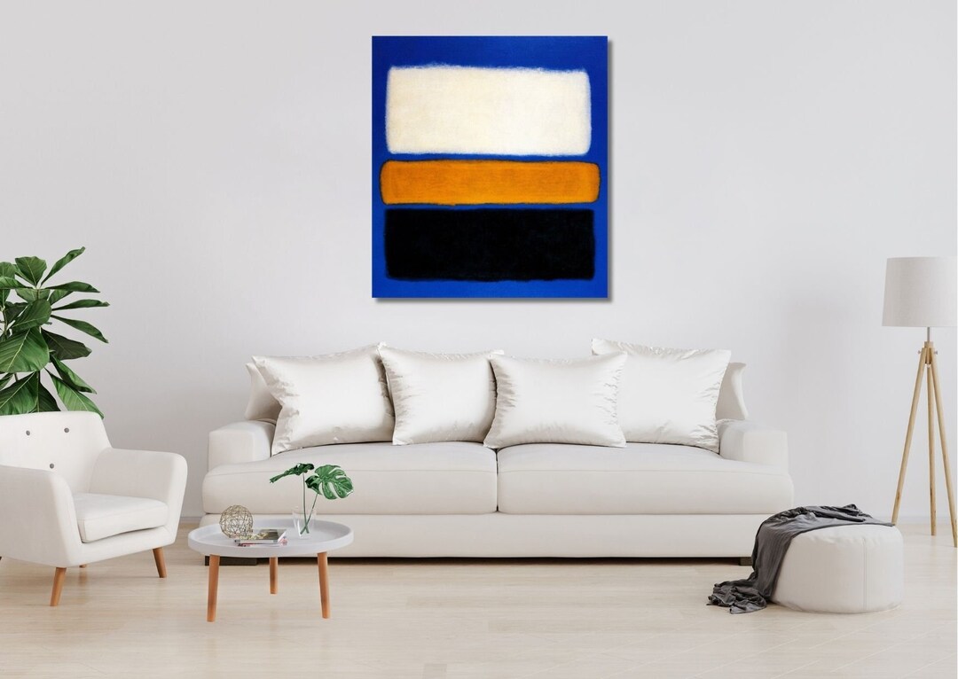 Mark Rothko Wall Art Poster Canvas Print, Mark Rothko Wall Decor, Ready ...