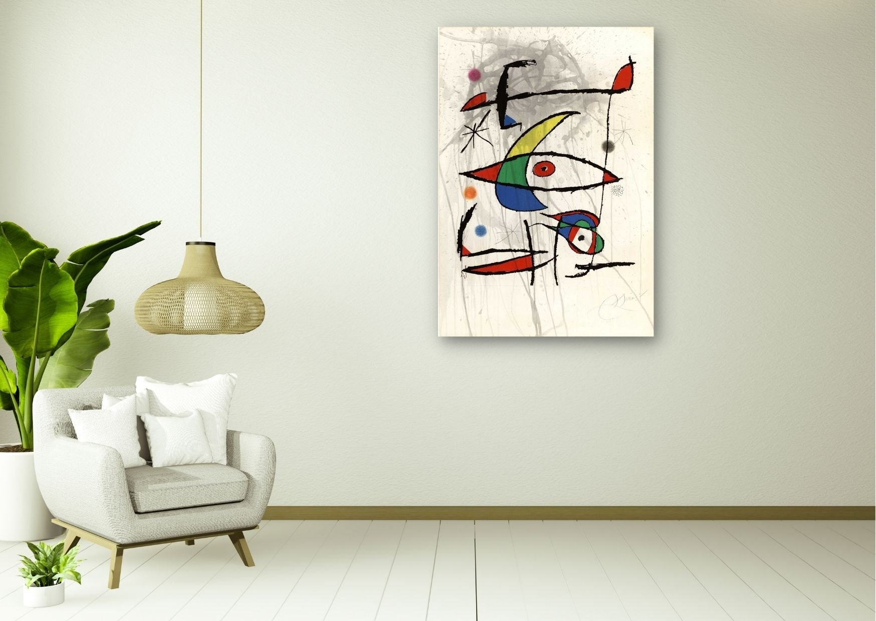 Joan Miró Wall Art, Joan Miro Canvas Wall Art Poster Print, Joan Miró ...