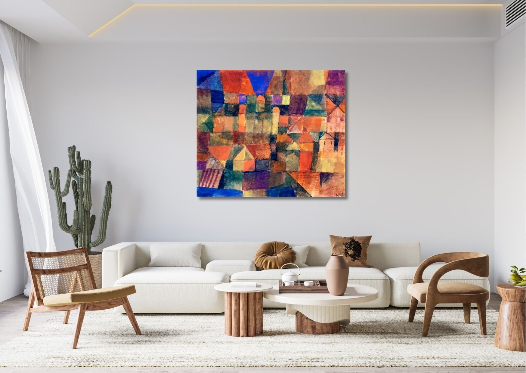 Paul Klee Wall Art Canvas Poster Print, Paul Klee Wall Decor Poster ...