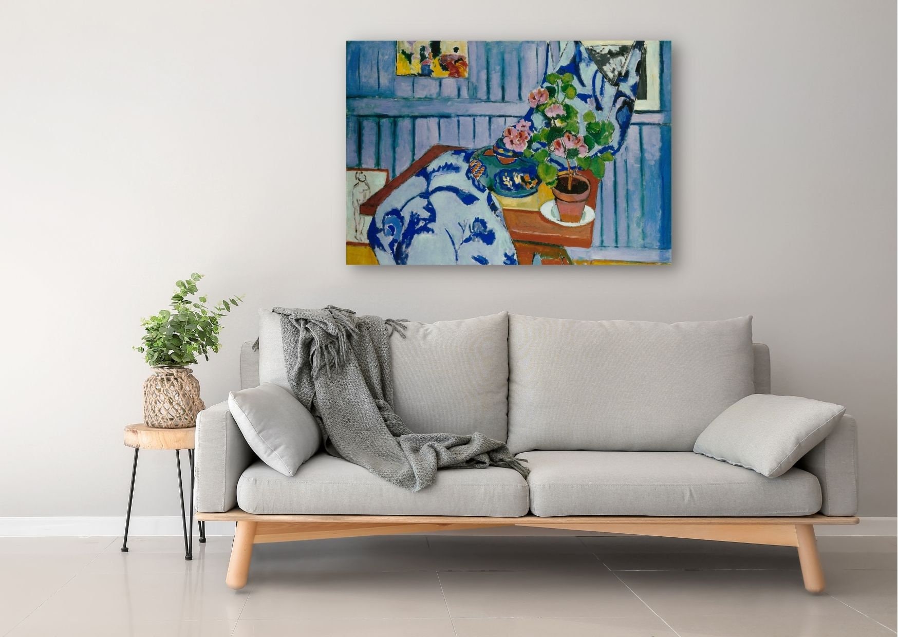 Henri Matisse Still Life With Geraniums, Matisse Exhibition Canvas Wall ...