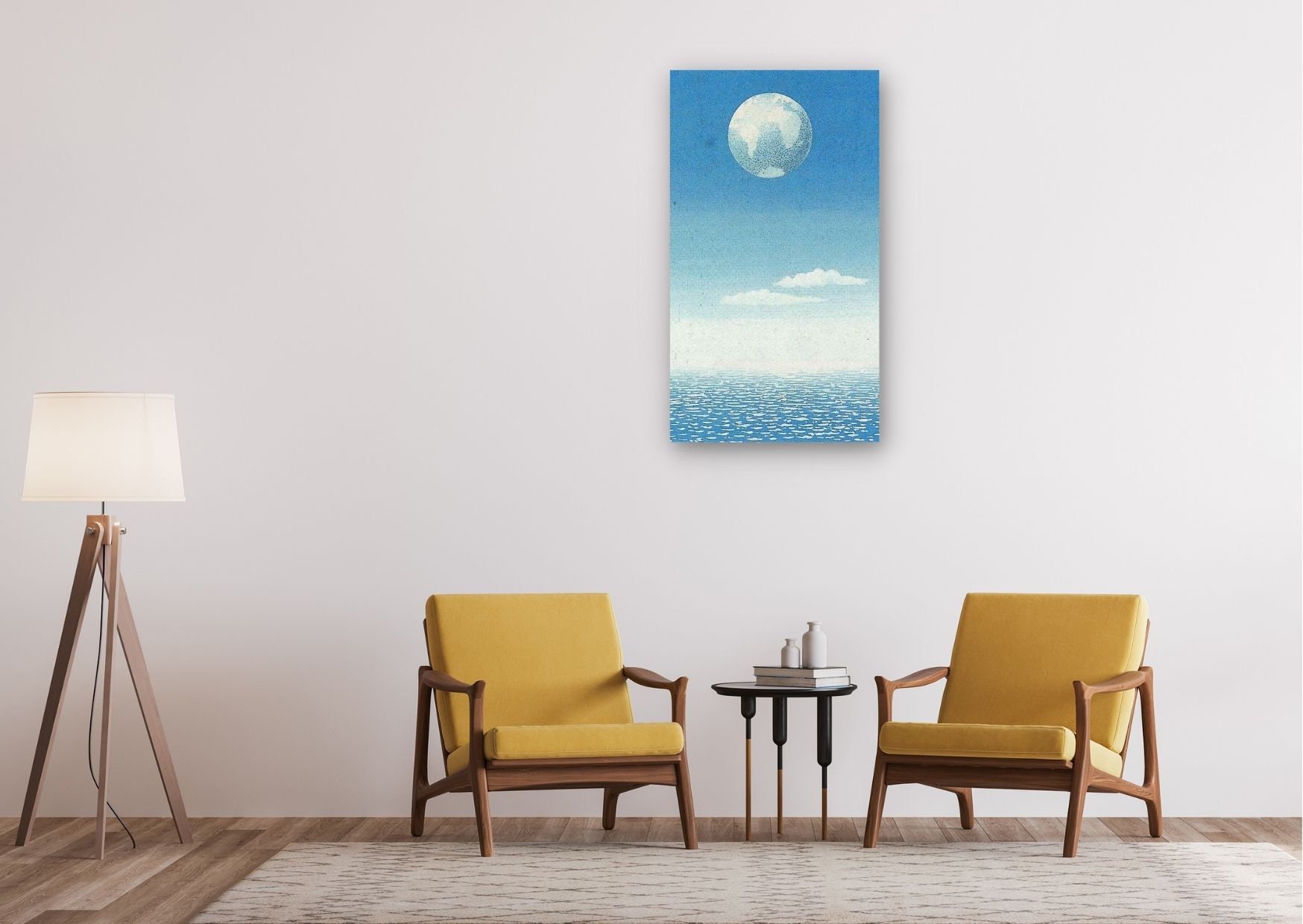 René Magritte the Invisible Mirror Wall Art, Magritte Canvas ...