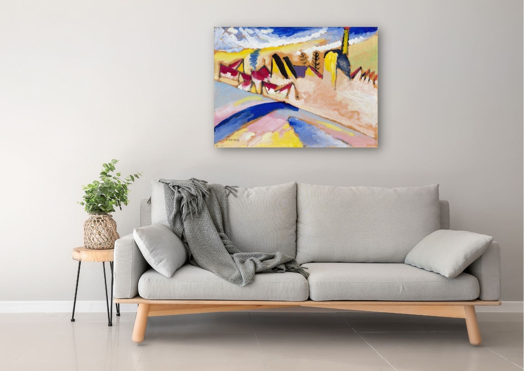 Wassily Kandinsky Composition II, Kandinsky Canvas Wall Art Print ...