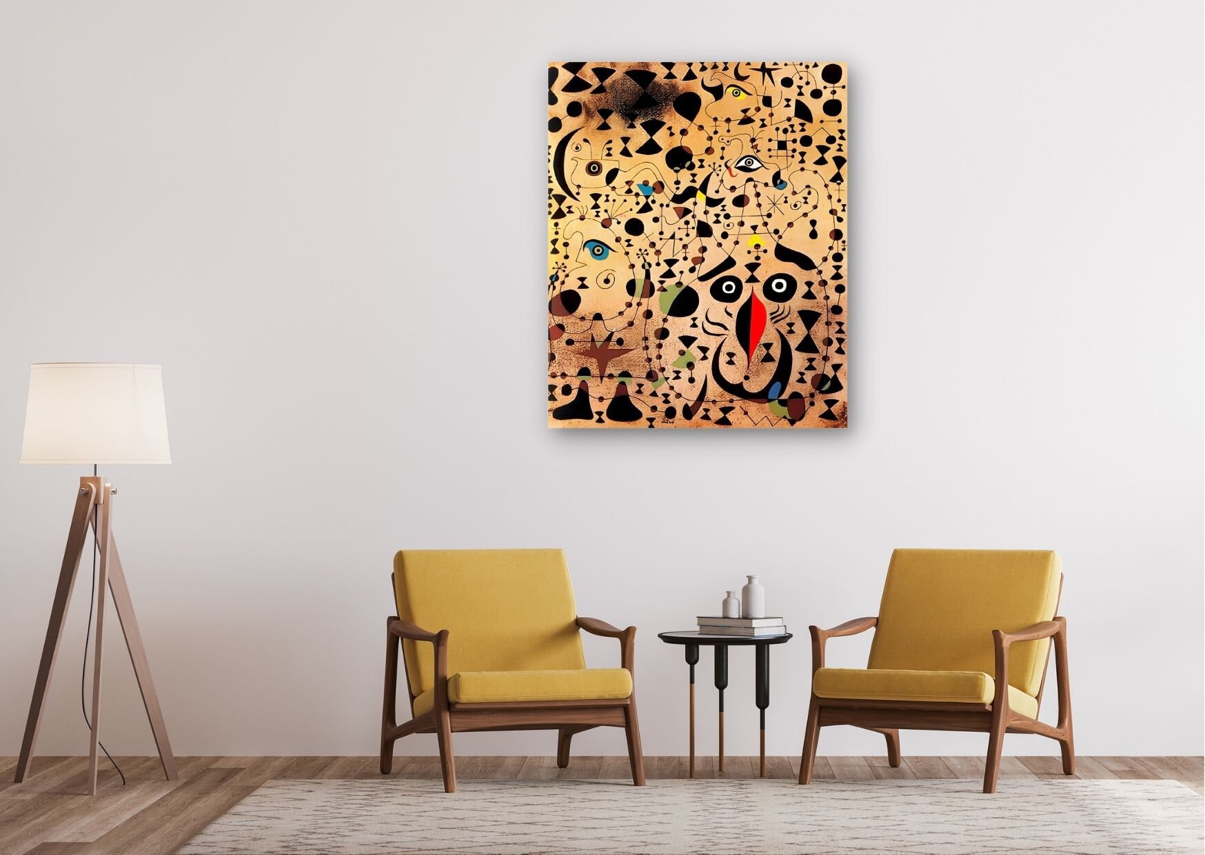Joan Miró Wall Art, Joan Miro Canvas Wall Art Print, Joan Miró Canvas ...