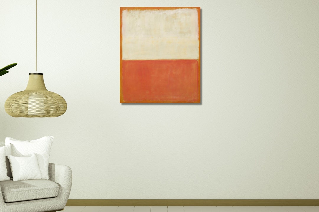 Mark Rothko, NO 14, Rothko Canvas Wall Art, Reproduction Print, Modern ...