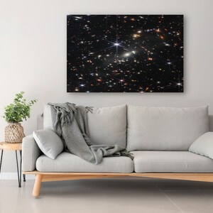 NASA James Webb Poster, Space Telescope, NASA Webbs First Images ...