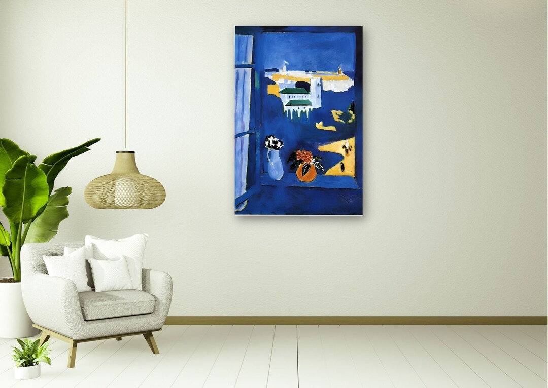 Henri Matisse Window at Tangier, Matisse Wall Art Poster Canvas, Henri ...