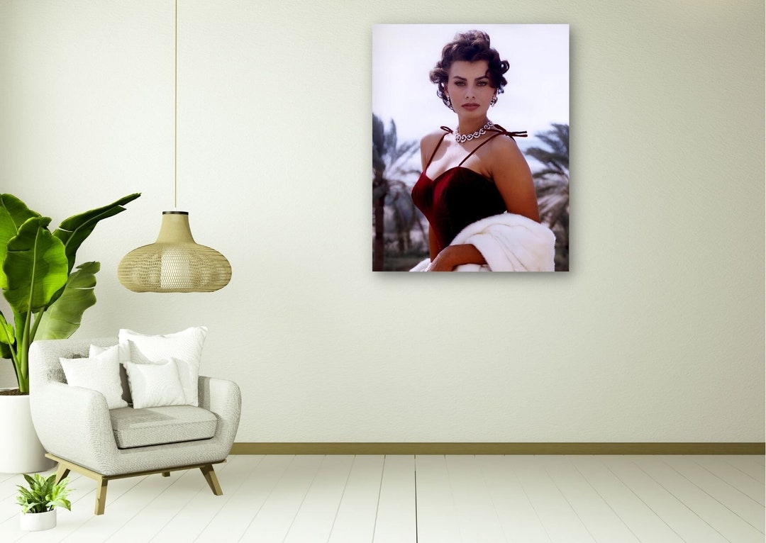 Sophia Loren, Sophia Loren Poster Wall Pictures Print, Home Decor ...