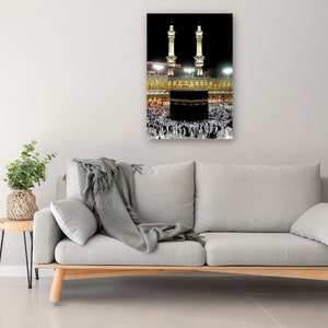 Kaaba Shareef Islamic Wall Art, Masjid Al-haram, Islamic Home Decor ...