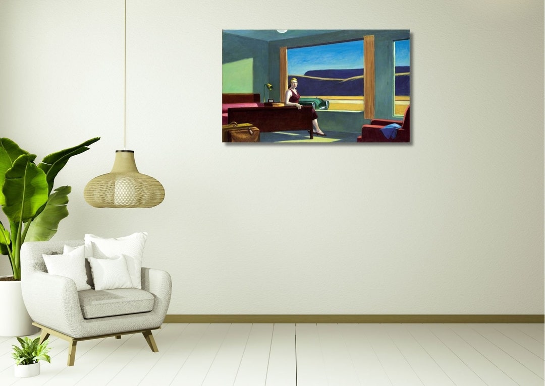 Edward Hopper Western Motel, Exhibition Poster, Edward Hopper Wall Art ...