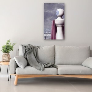 René Magritte the Difficult Crossing Wall Art, Magritte Canvas ...