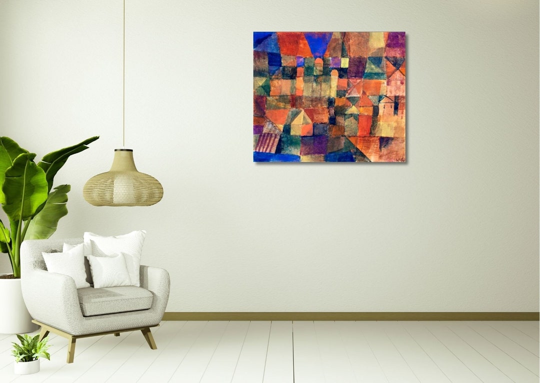 Paul Klee Wall Art Canvas Poster Print, Paul Klee Wall Decor Poster ...
