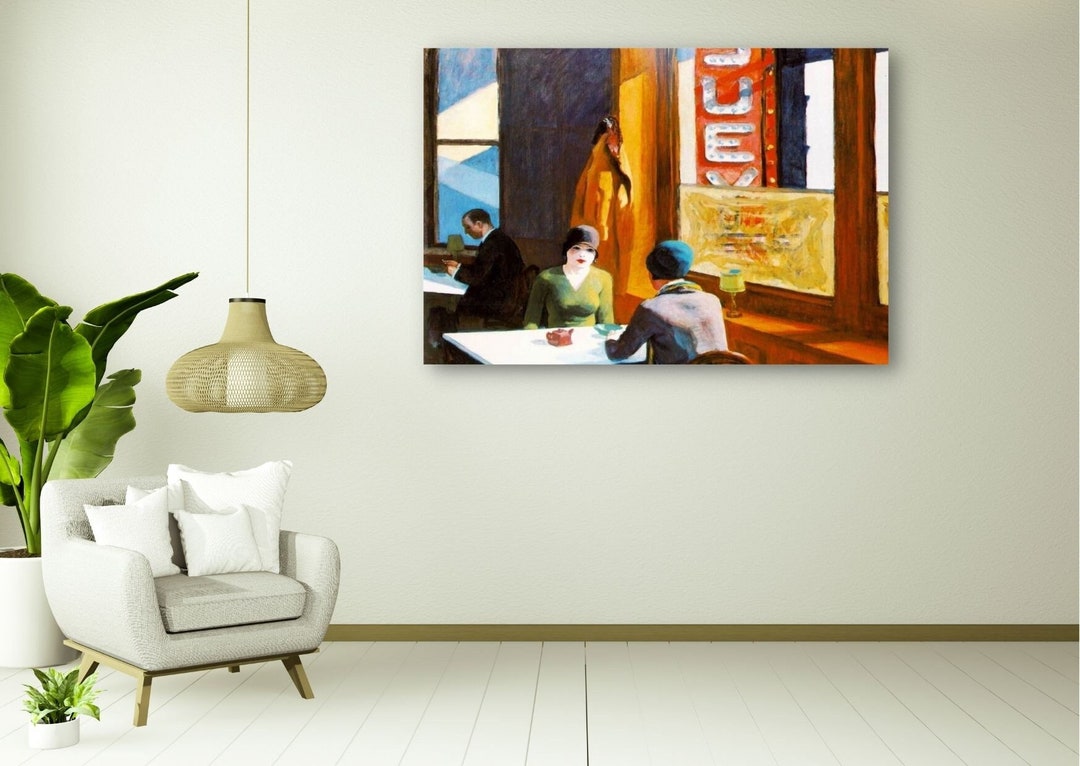 Edward Hopper, Exhibition Poster, Edward Hopper Print, Wall Art ...