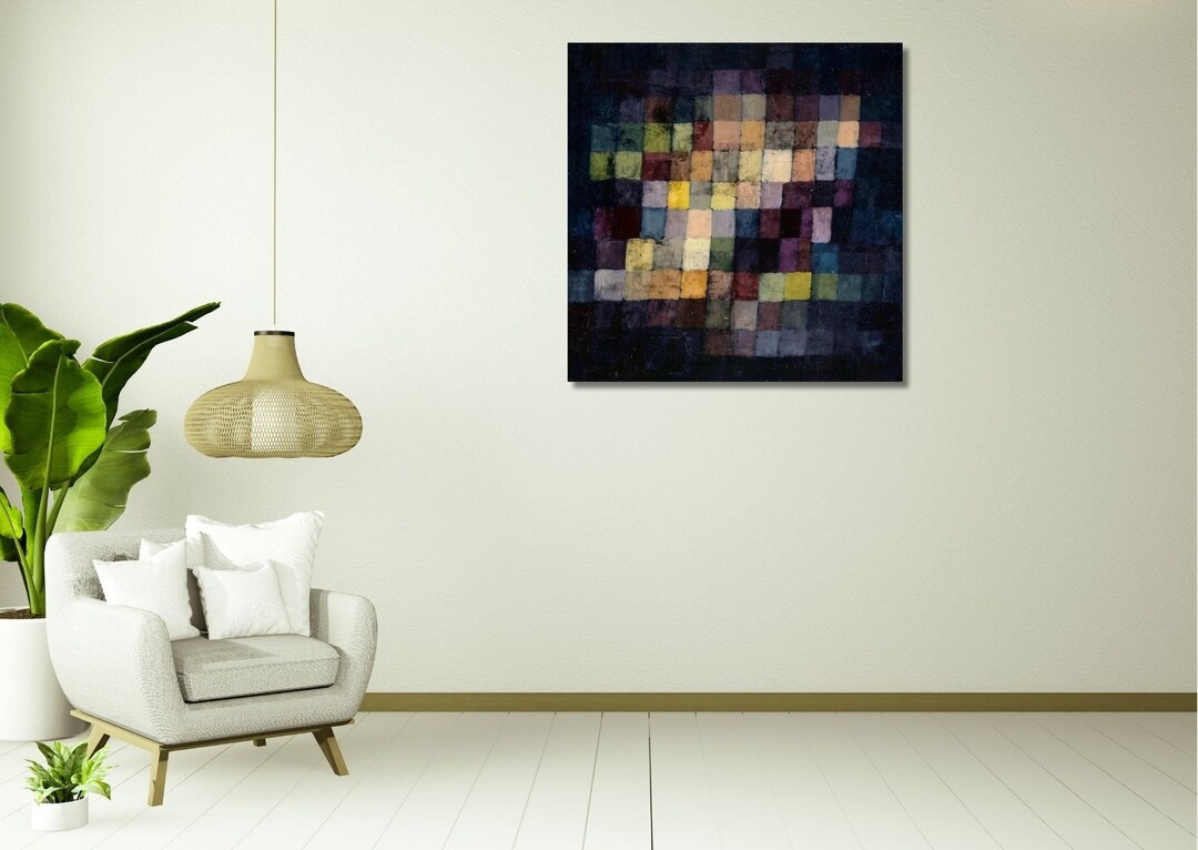 Paul Klee Ancient Sound Wall Art Canvas, Paul Klee Poster, Abstract ...