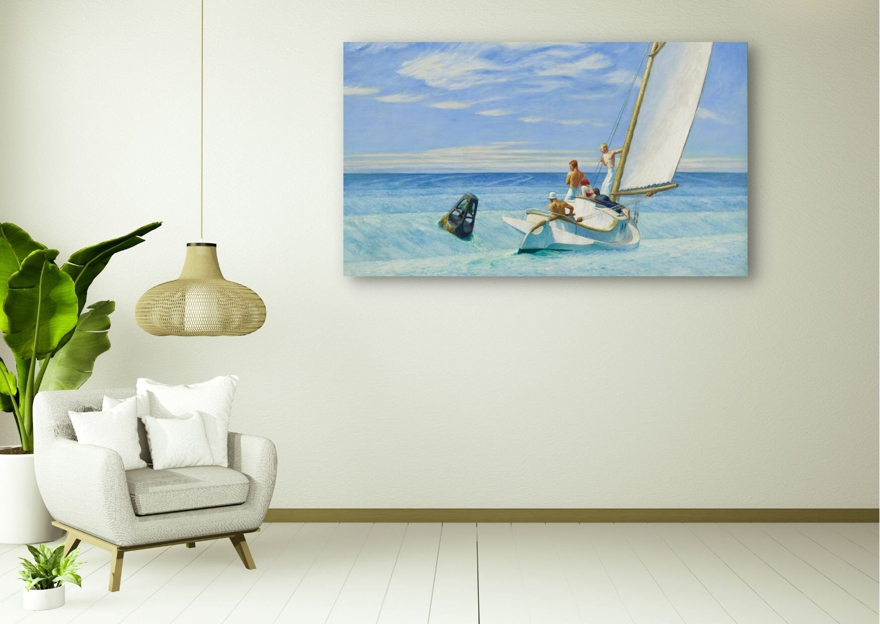 Edward Hopper Sailboat, Exhibition Poster, Edward Hopper Wall Art ...