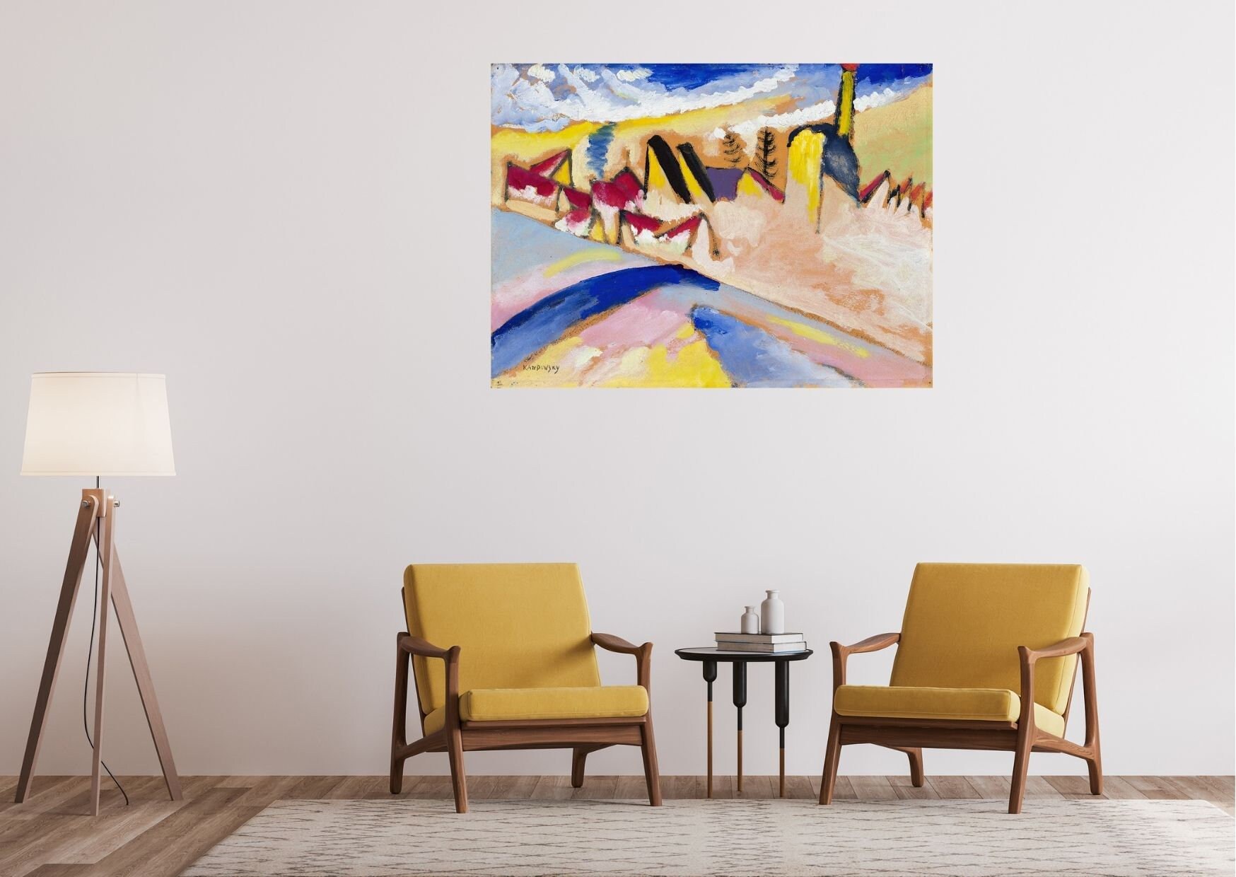 Wassily Kandinsky Composition II, Kandinsky Canvas Wall Art Print ...