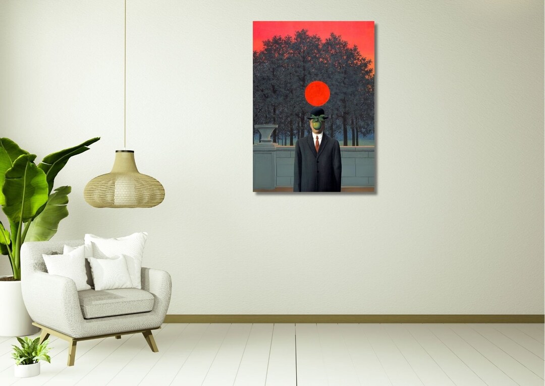 René Magritte the Banquet, Rene Magritte Wall Art Canvas Poster Print ...