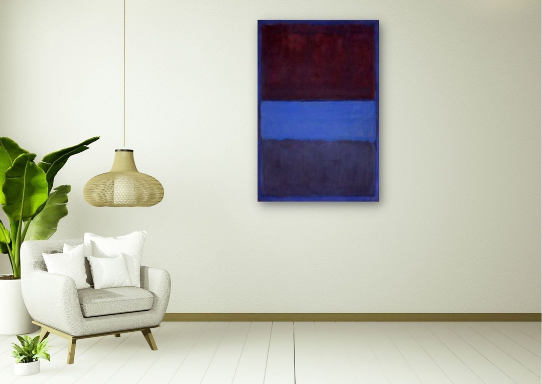 Mark Rothko, No.61 Rust and Blue , Mark Rothko Poster, Mark Rothko ...