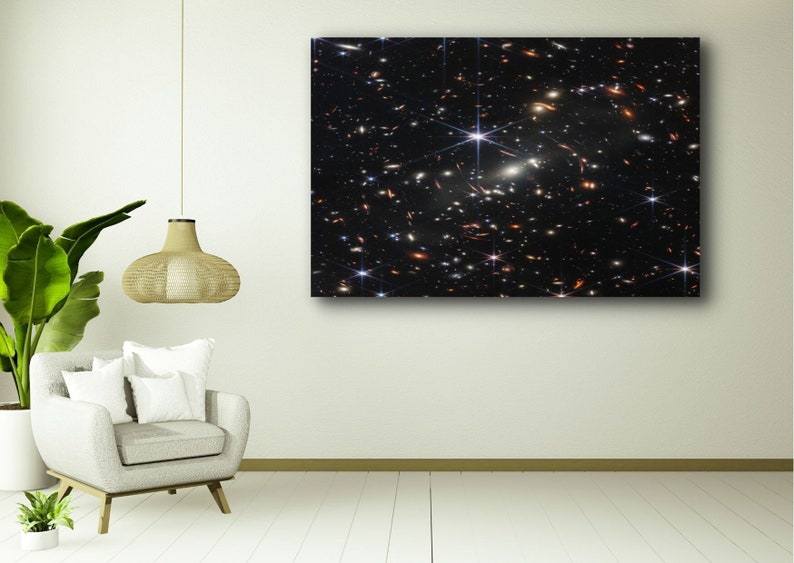 NASA James Webb Poster, Space Telescope, NASA Webbs First Images ...